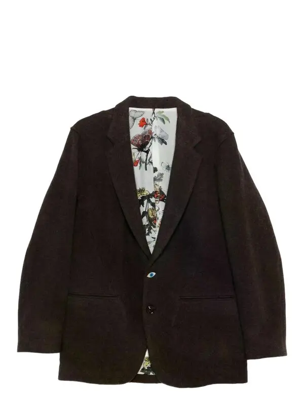 UNDERCOVERISM Button Single-breasted Blazer - Brown