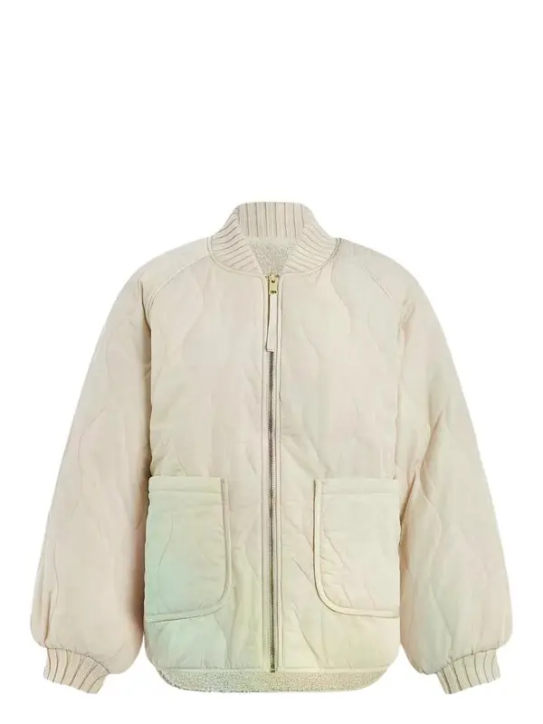 Varley Serina Reversible Quilted Jacket - Neutrals