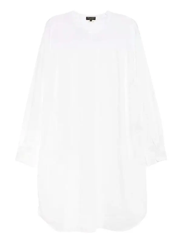Comme Des Garçons Panelled T-shirt - White