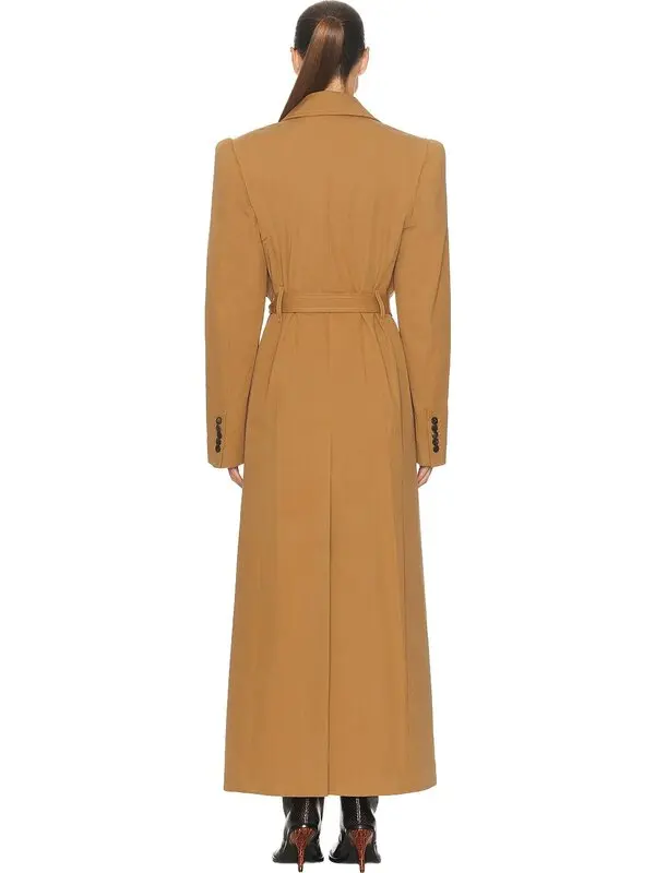 Dries Van Noten Rafti Coat - Tan