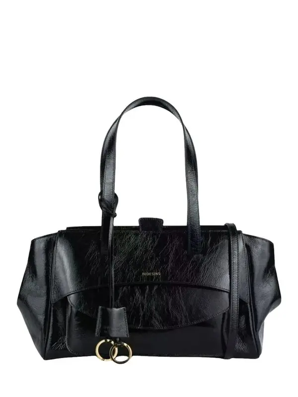 HIDESINS Flap Shoulder Bag - Black