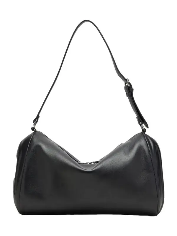 DIESEL® Logo-embossed Shoulder Bag - Black