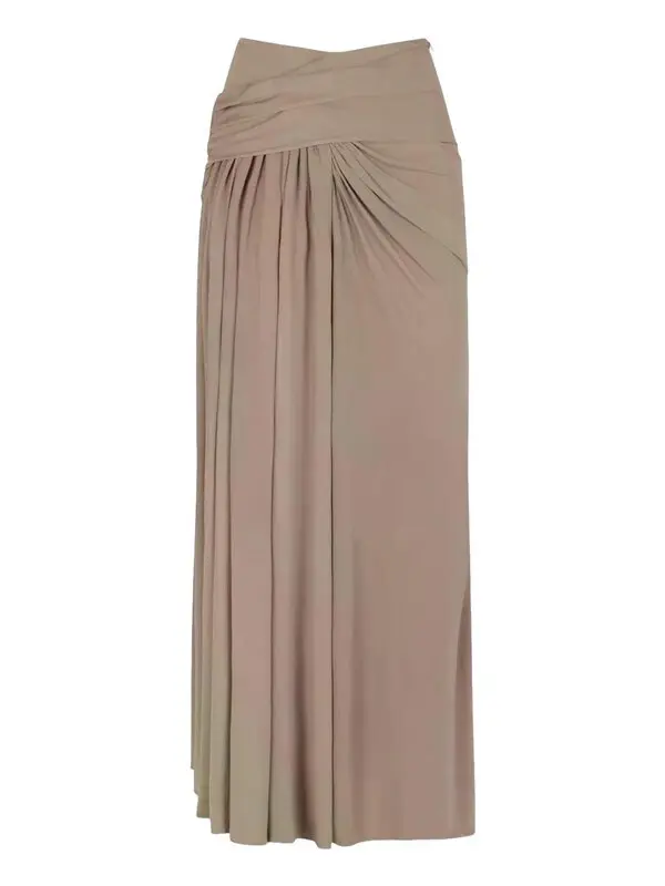 Christopher Esber Aiba Draped Maxi Skirt - Neutrals