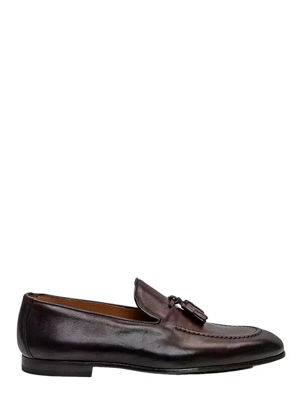DOUCAL'S Leather Loafers - Brown