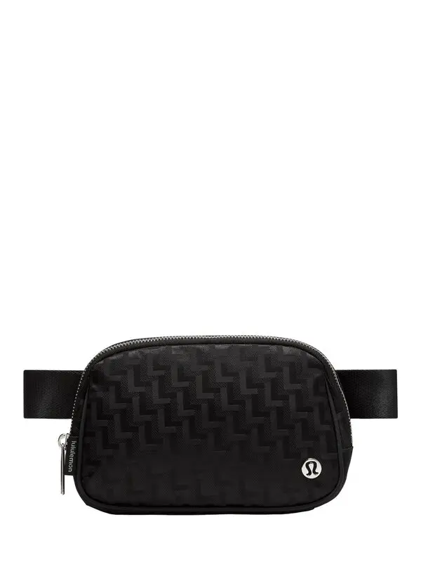 Lululemon Everywhere Belt Bag 1l - Lll Geo Pattern Jacquard Black