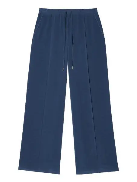 Paul Smith Modal-blend Crêpe Trousers - Blue