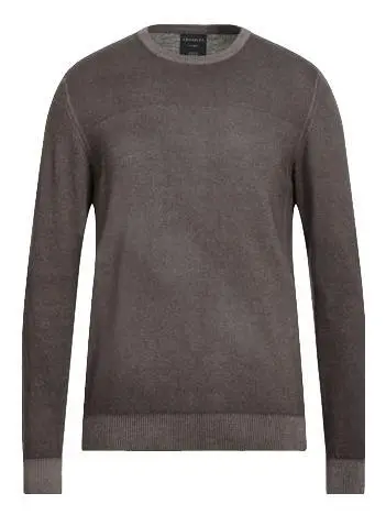 Crossley Lightweight Mélange Cashmere Crewneck Sweater - Grey