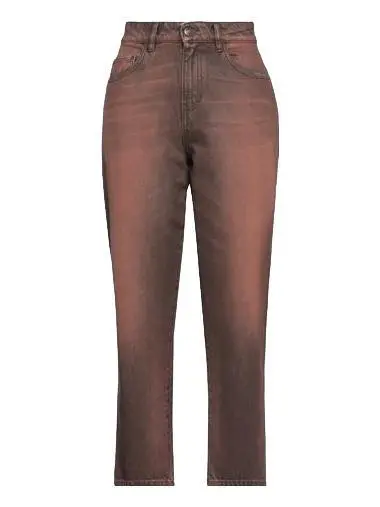 8PM Cotton Boyfriend Jeans - Rust