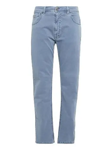 AERONAUTICA MILITARE Tapered Gabardine Trousers - Blue
