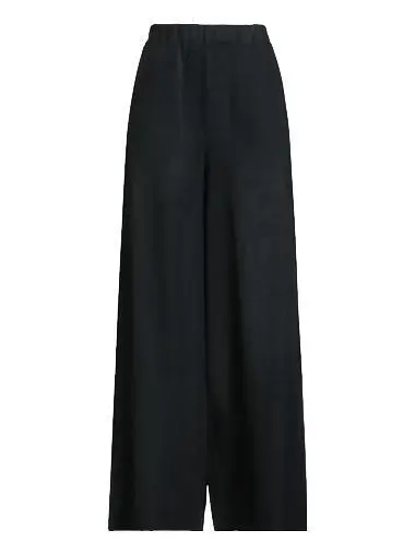 DANIELE FIESOLI Wide-leg Linen Pants - Black