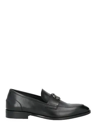 Roberto Cavalli Leather Loafers - Black