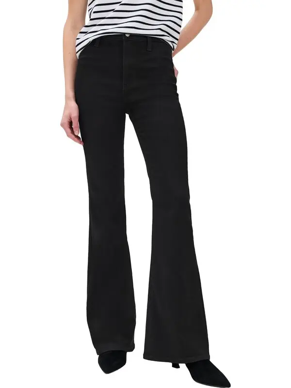 DAZE Sunset Flare High-rise Flare Jeans - After Party