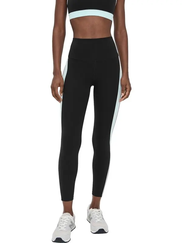 Splits59 Emerson Airweight High Waist Ankle Leggings - Black/ice