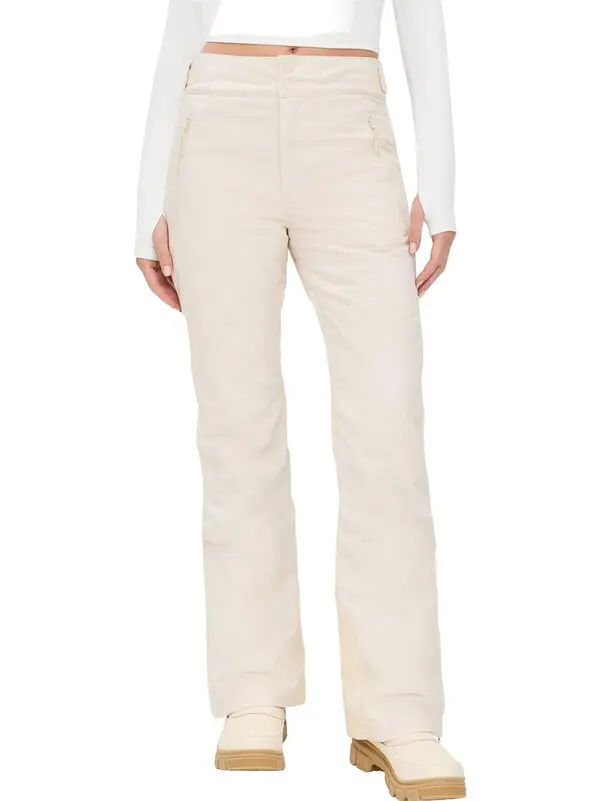 HALFDAYS Alessandra Ski Pants - Oat Milk