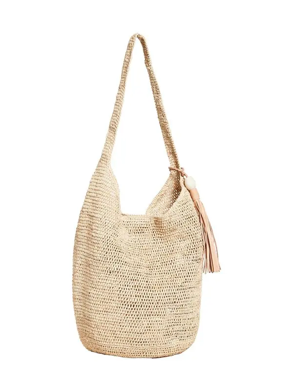 Mar Y Sol Augusta Raffia Tote - Natural