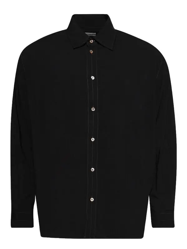 LEMAIRE Relaxed Shirt Light - Black