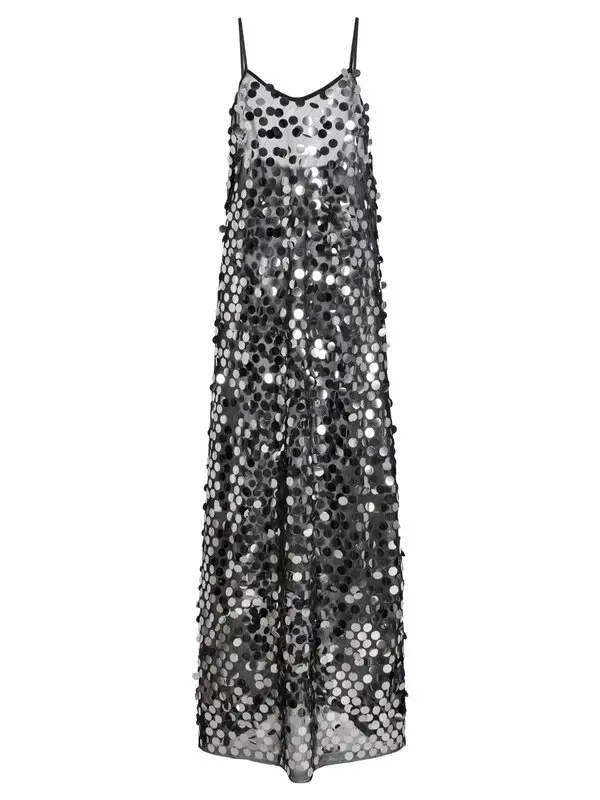 ZANKOV Sydney Sequined Gown - Metallic