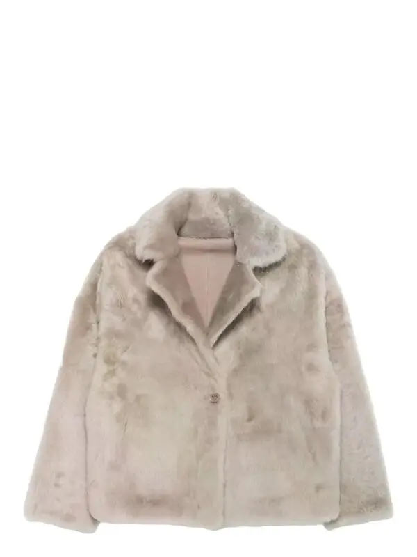 LISKA Button-fastening Jacket - Grey
