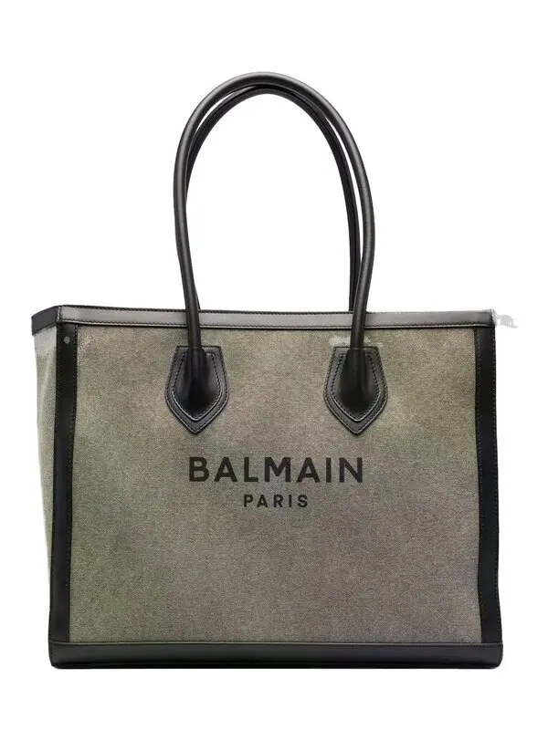 Balmain B-army 42 Tote Bag - Green