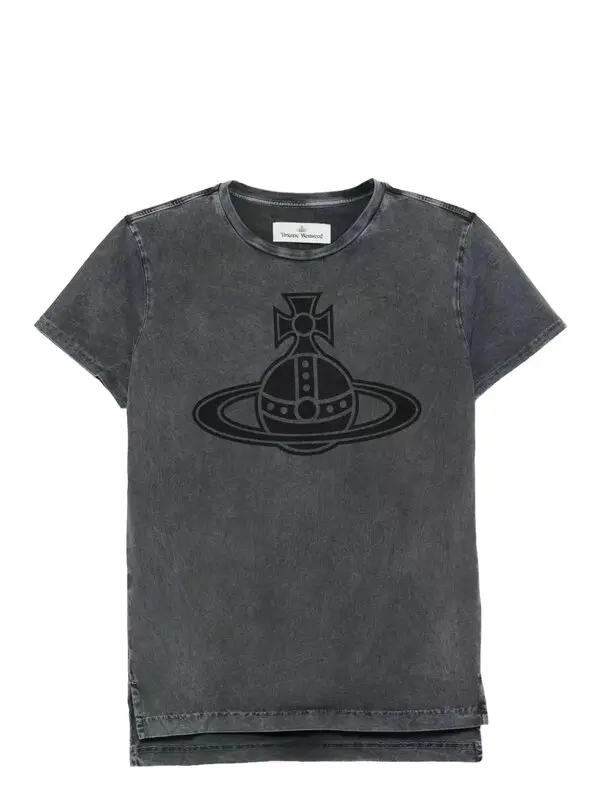 VIVIENNE WESTWOOD Paris Orb Mini Peru T-shirt - Grey