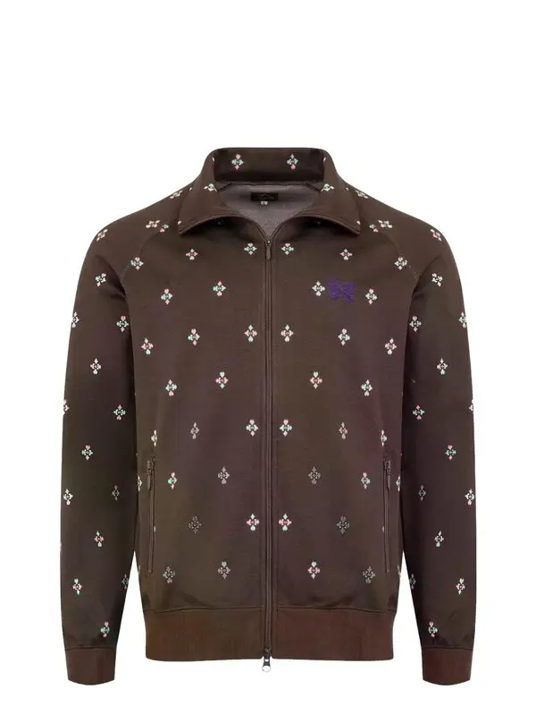Needles Jacquard Patterned Sweatshirt - Brown