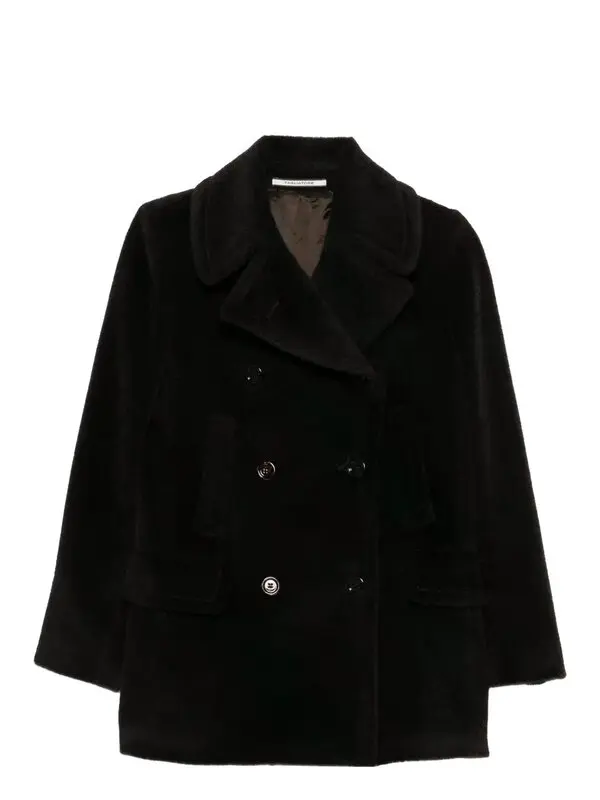 Tagliatore Double-breasted Coat - Black