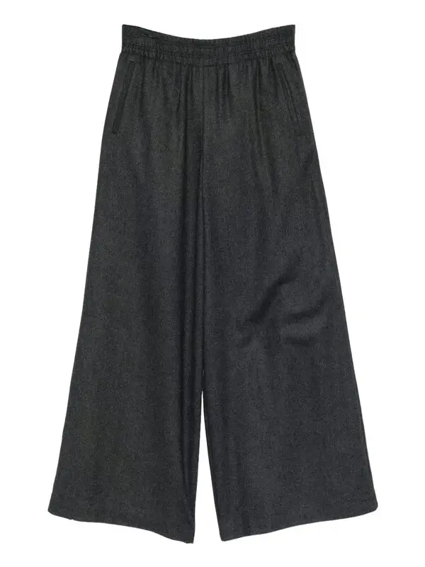 DRYKORN Elasticated-waist Palazzo Pants - Grey