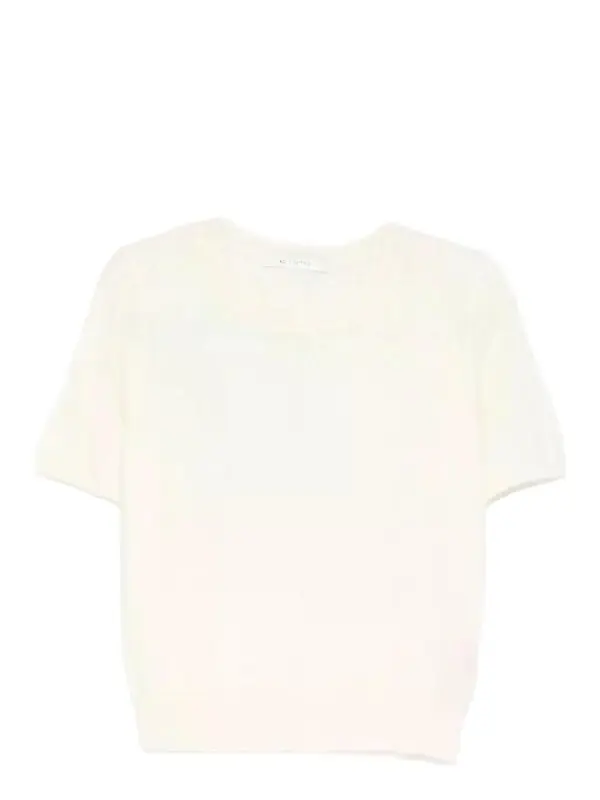 ABSOLUT CASHMERE Amaya Cashmere T-shirt - Neutrals