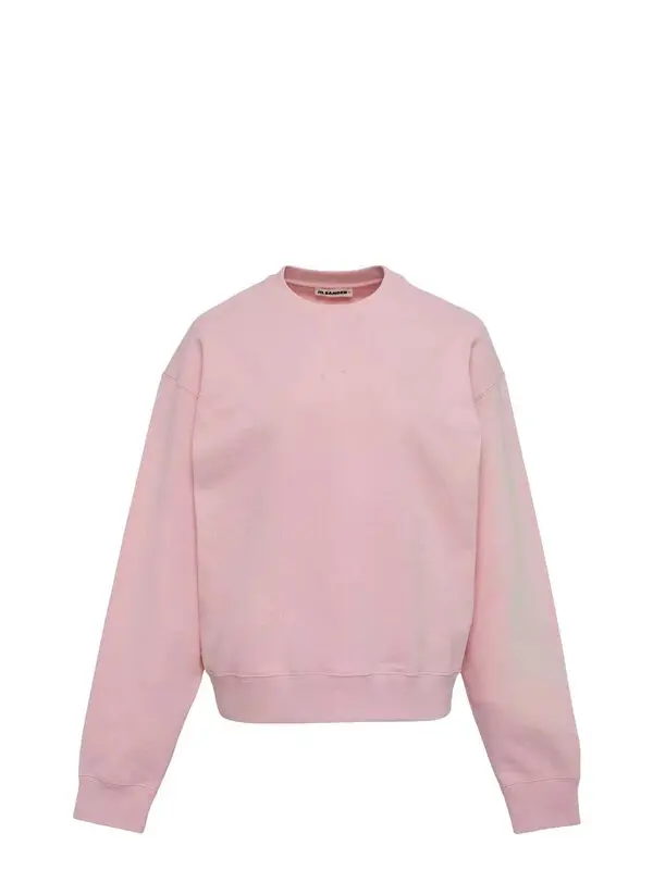 JIL SANDER Crew-neck Sweatshirt - Pink