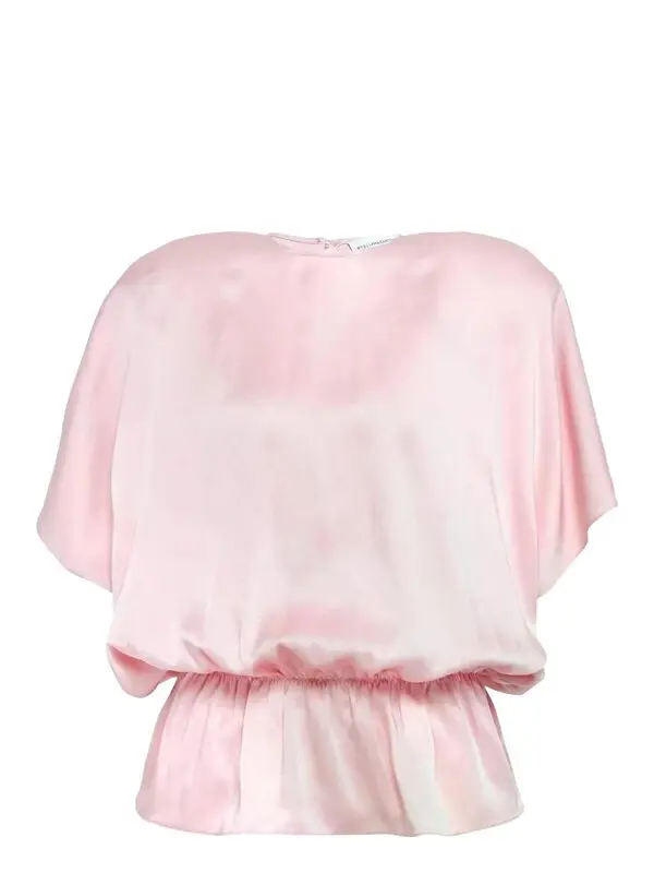 Stella McCartney Satin Blouse - Pink