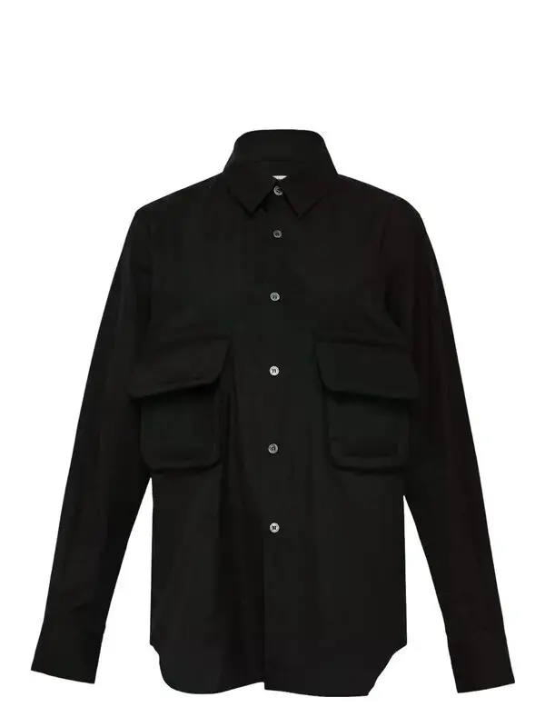 Comme Des Garçons Long-sleeve Shirt - Black