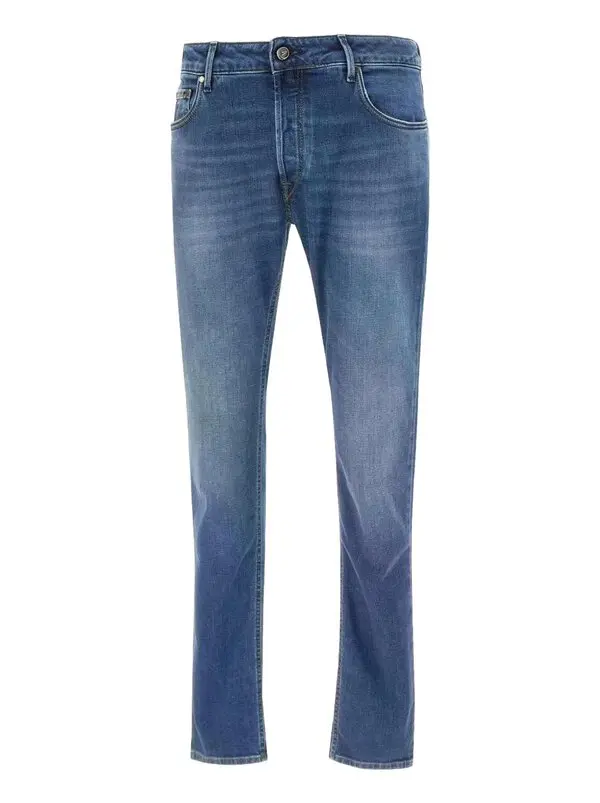 HANDPICKED Ravello Five-pocket Jeans - Blue