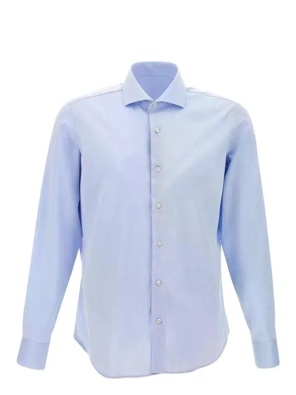 MARCHESANI Cotton Buttoned Shirt - Blue