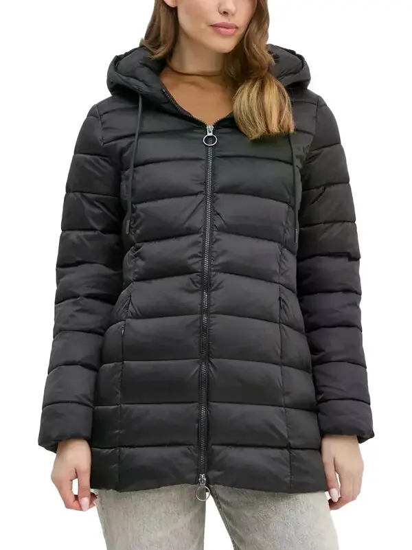 Sisley Hooded Zip Jacket - Black