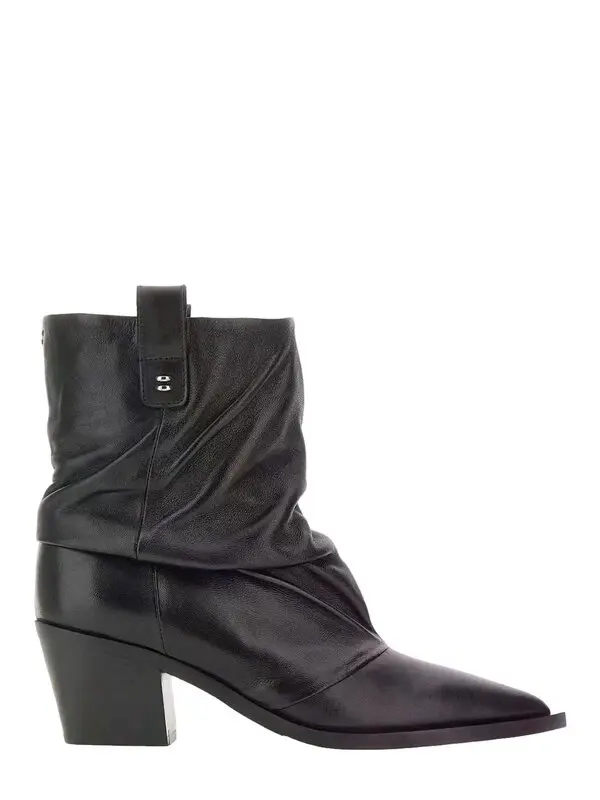 HALMANERA 65mm Taby Pointed-toe Boots - Black