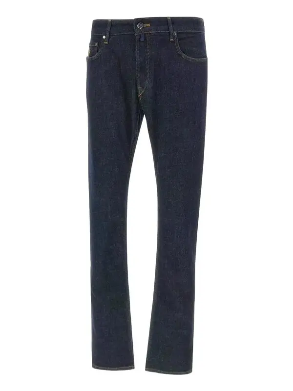 HANDPICKED Ravello Five-pocket Jeans - Blue