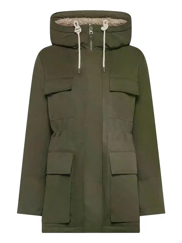 Seventy Padded Hooded Jacket - Green