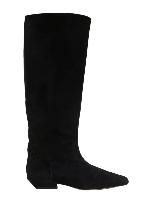 Paris Texas 25mm Bettina Pointed-toe Boots - Black