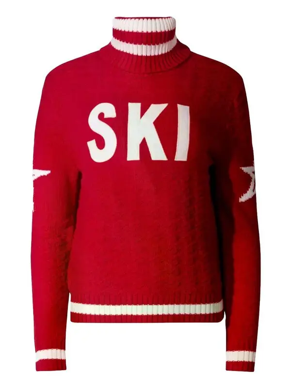 Perfect Moment Glacier Sweater - Red