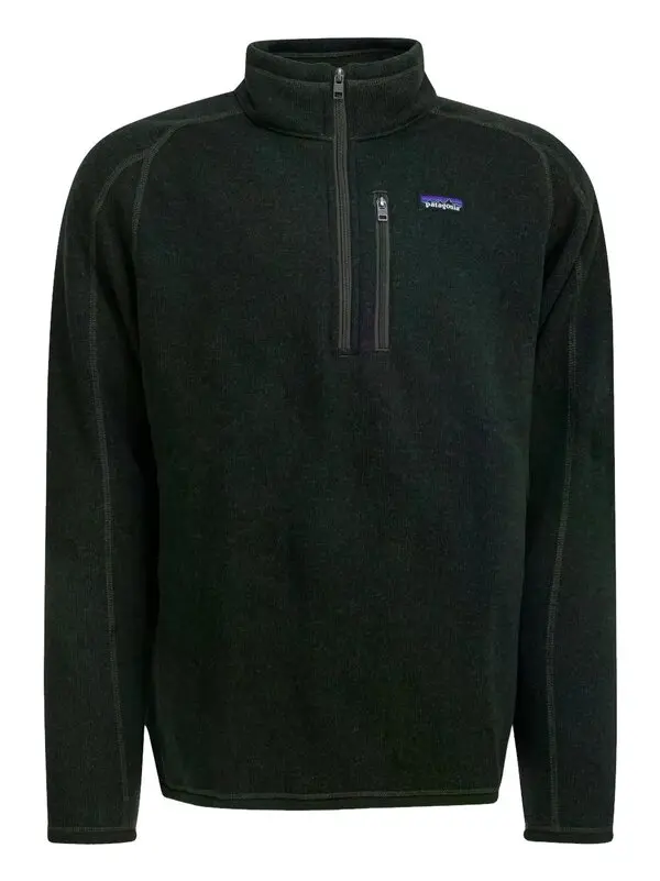 Patagonia Zip Mock-neck Sweater - Green
