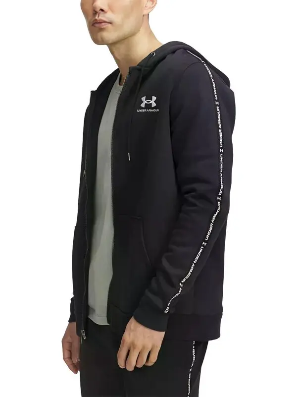 Under Armour Logo-embroidered Hoodie - Black