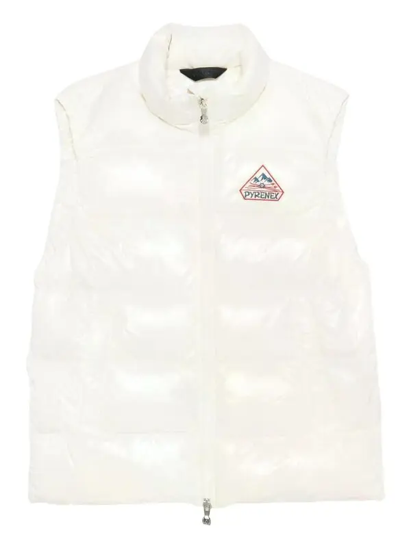 Pyrenex Logo-patch Gilet - White