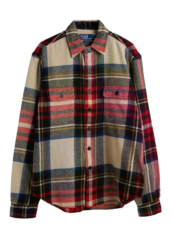 Polo Ralph Lauren Plaid Flannel Shirt - Red
