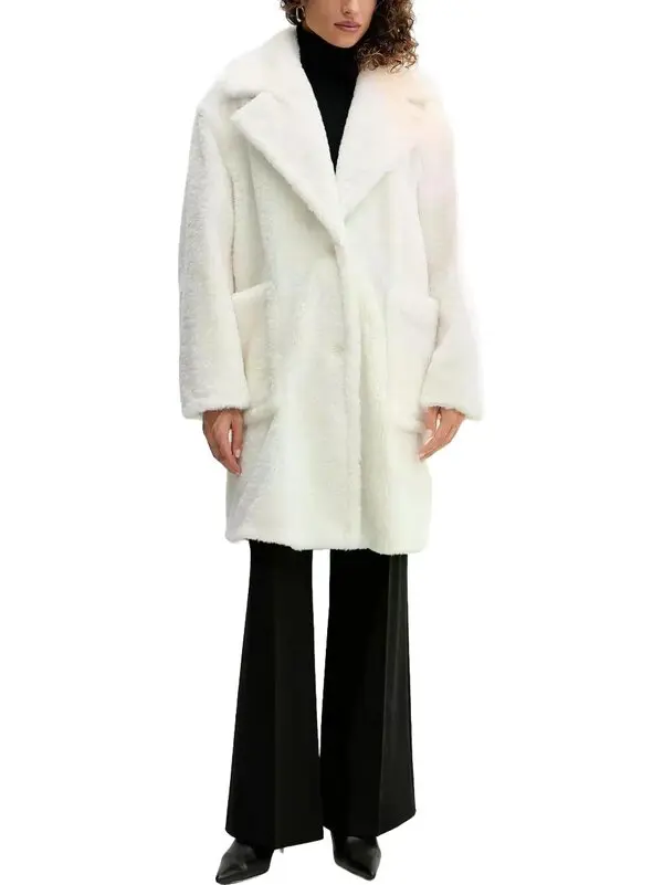 BOSS Catedy Button Coat - Neutrals