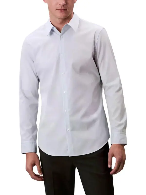 Calvin Klein Long-sleeved Shirt - Blue