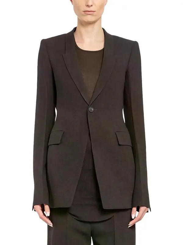 Rick Owens Porterville Extreme Blazer - Grey