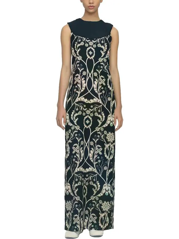 Agua Bendita Espinela Gema Maxi Dress - Black