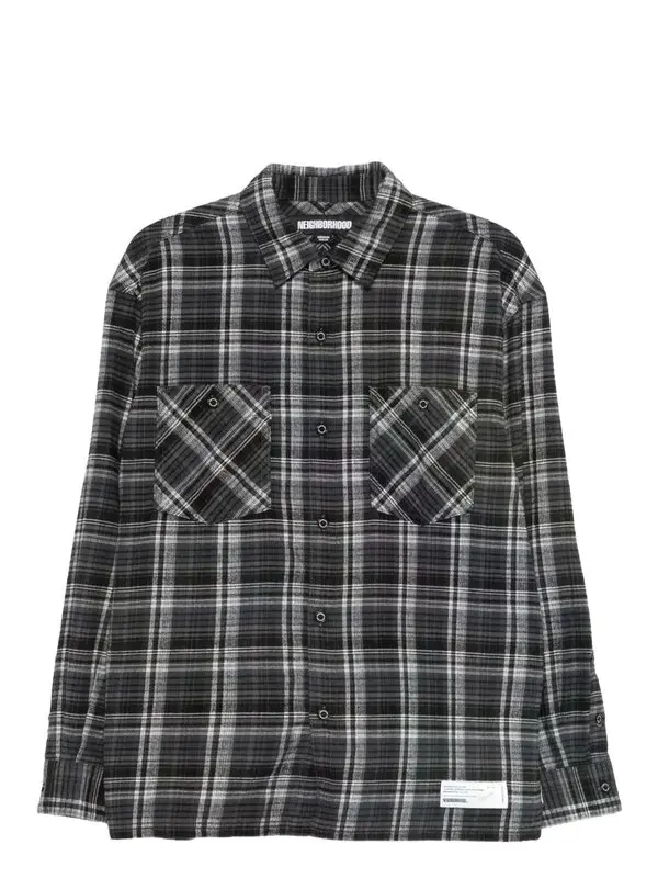 NEIGHBORHOOD Clan Tartan-check Shirt - Grey