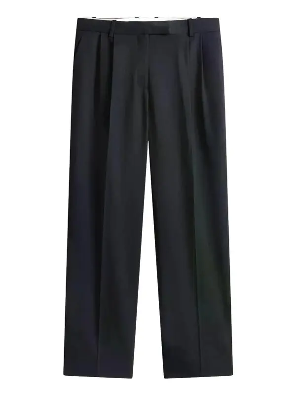 Tommy Hilfiger Pleated Trousers - Blue
