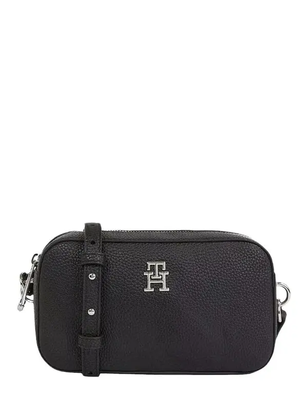 Tommy Hilfiger Logo-plaque Crossbody Bag - Black